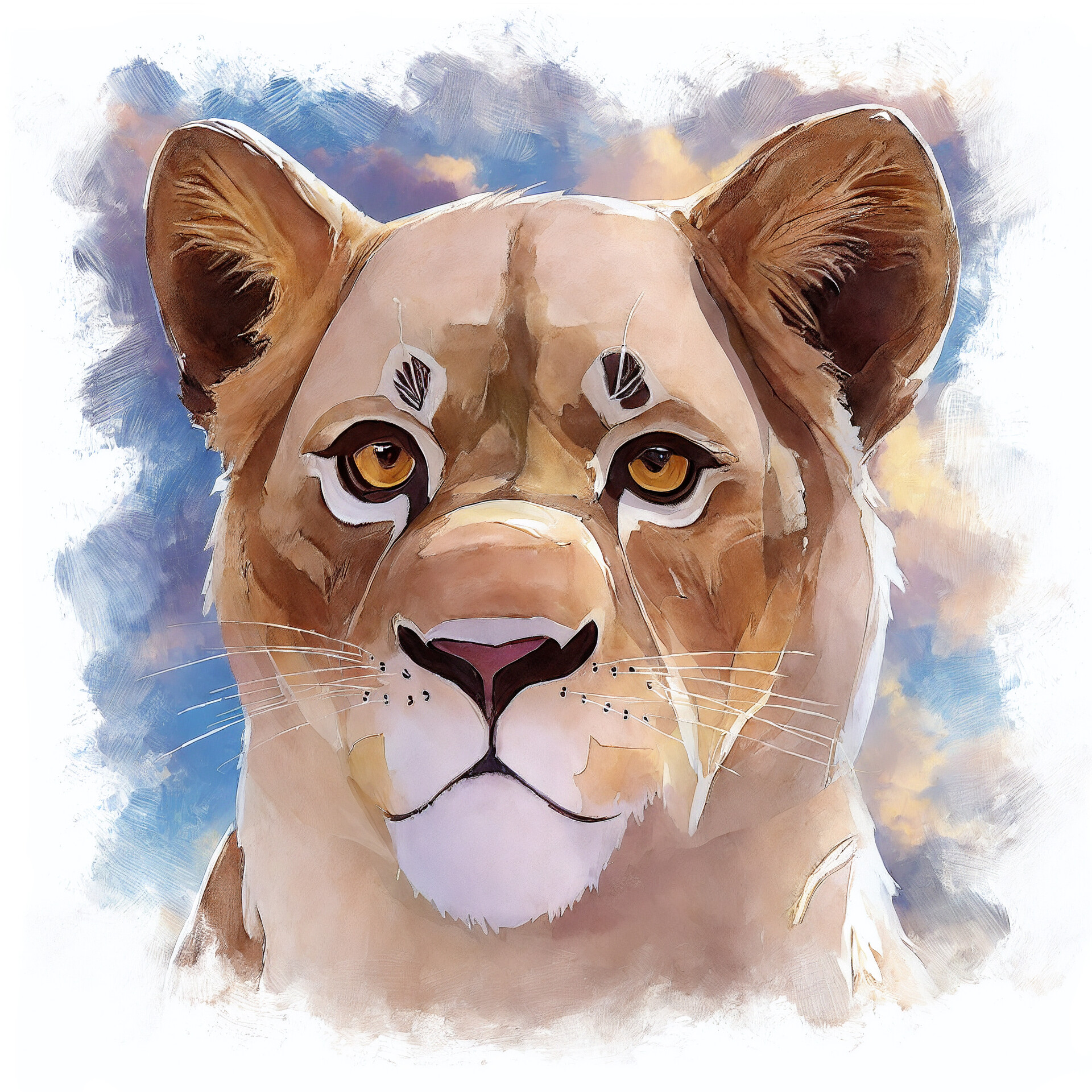 ArtStation - La Lionne