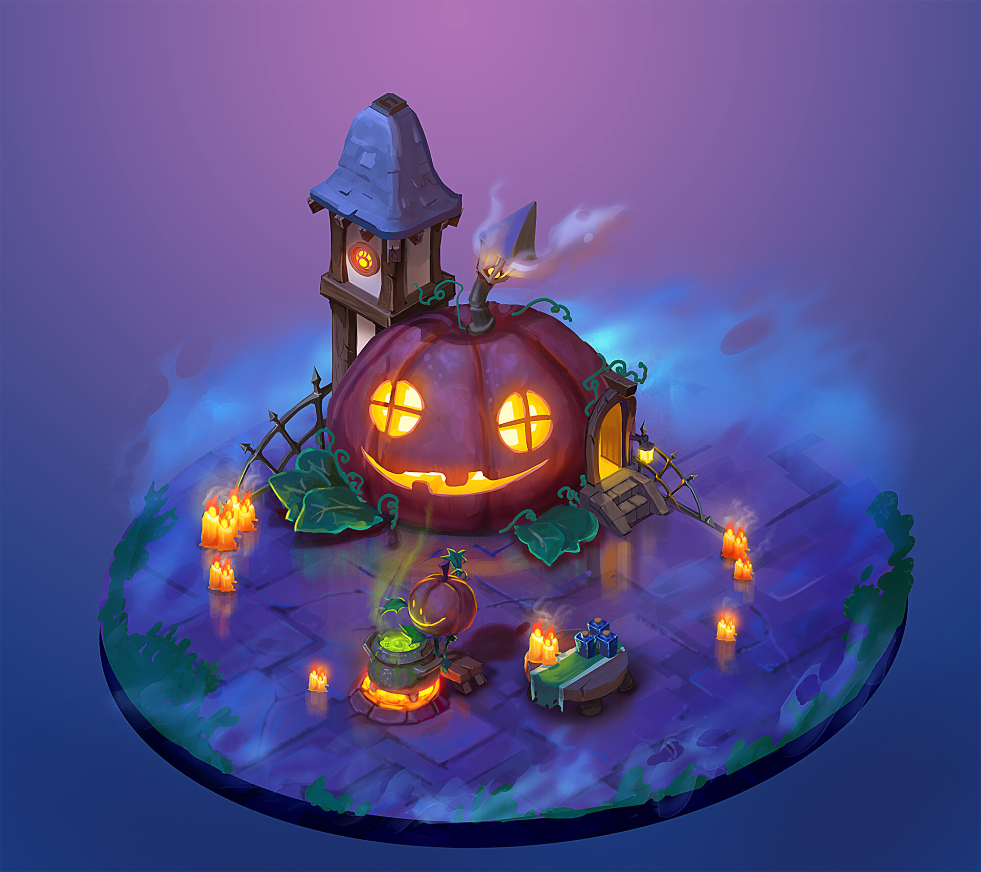 ArtStation - halloween