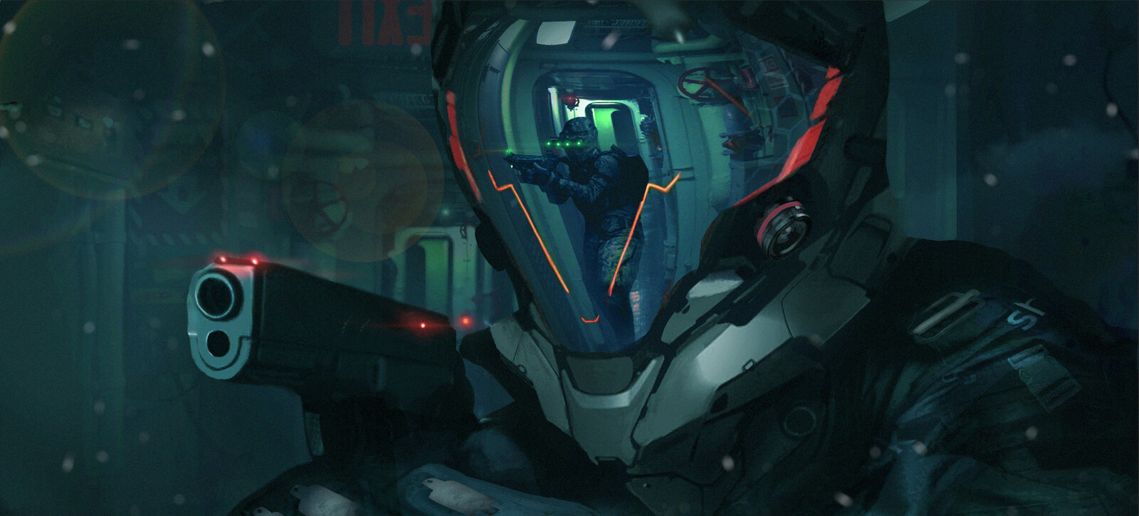 Red Ribbon - Keyframe art 1