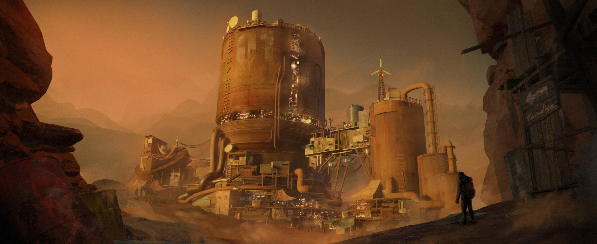 ArtStation - Wasteland paradise