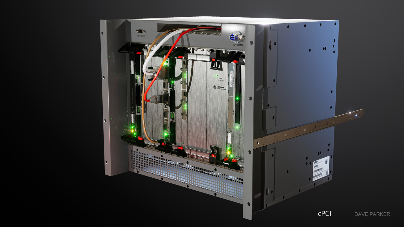 ArtStation - cPCI Chassis