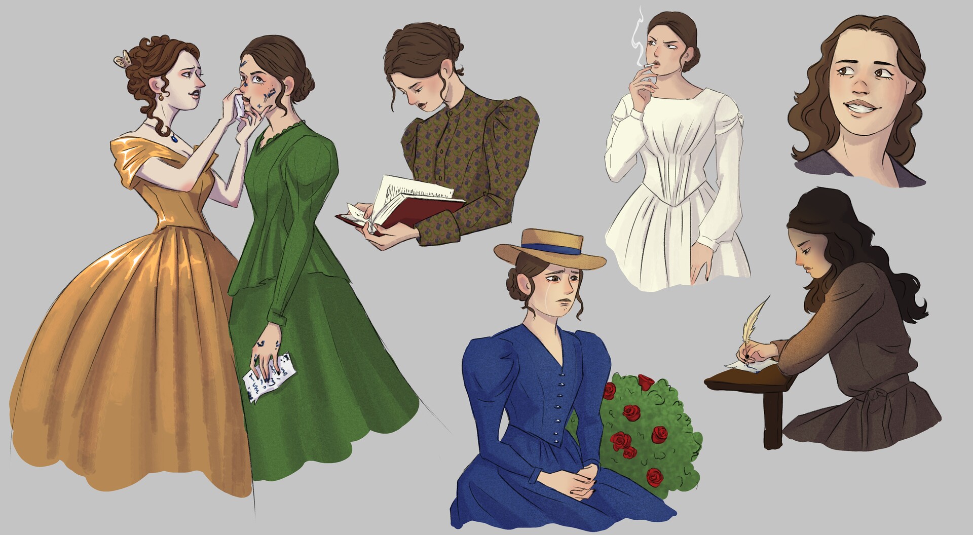 ArtStation - Emily Dickinson