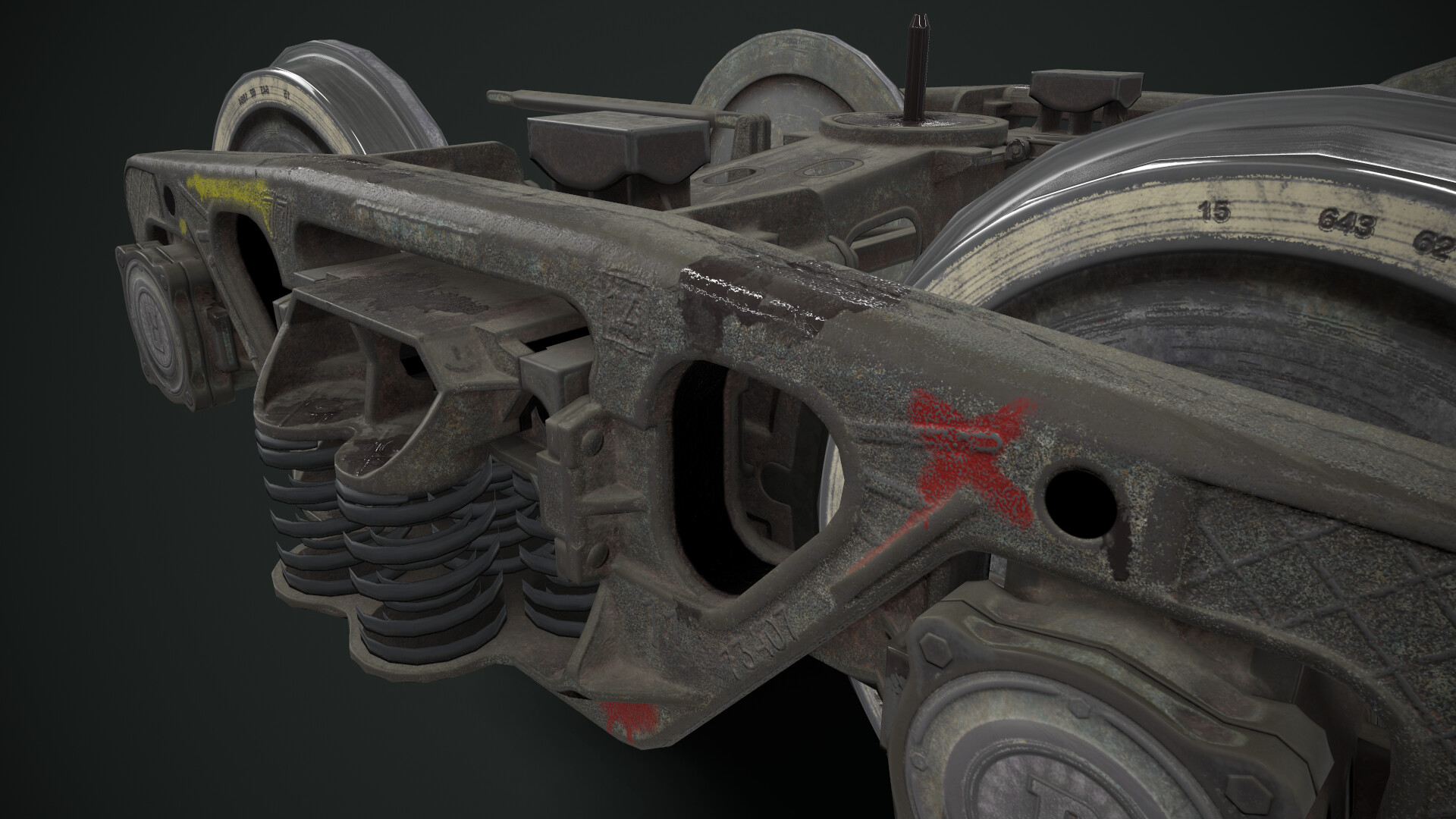 ArtStation - Train wheels