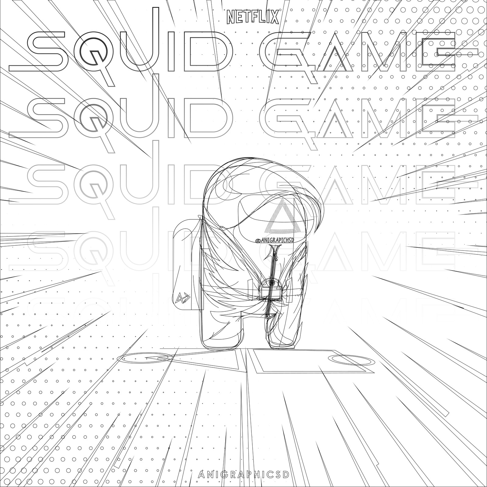 Anirudh Mahansaria - Squid Game X Among US