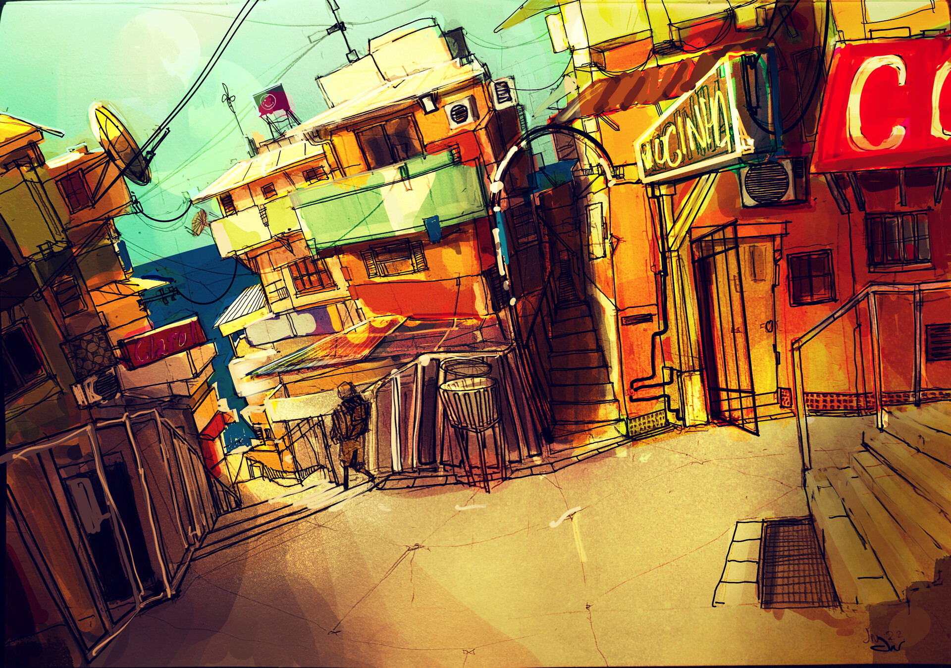 ArtStation - Favela