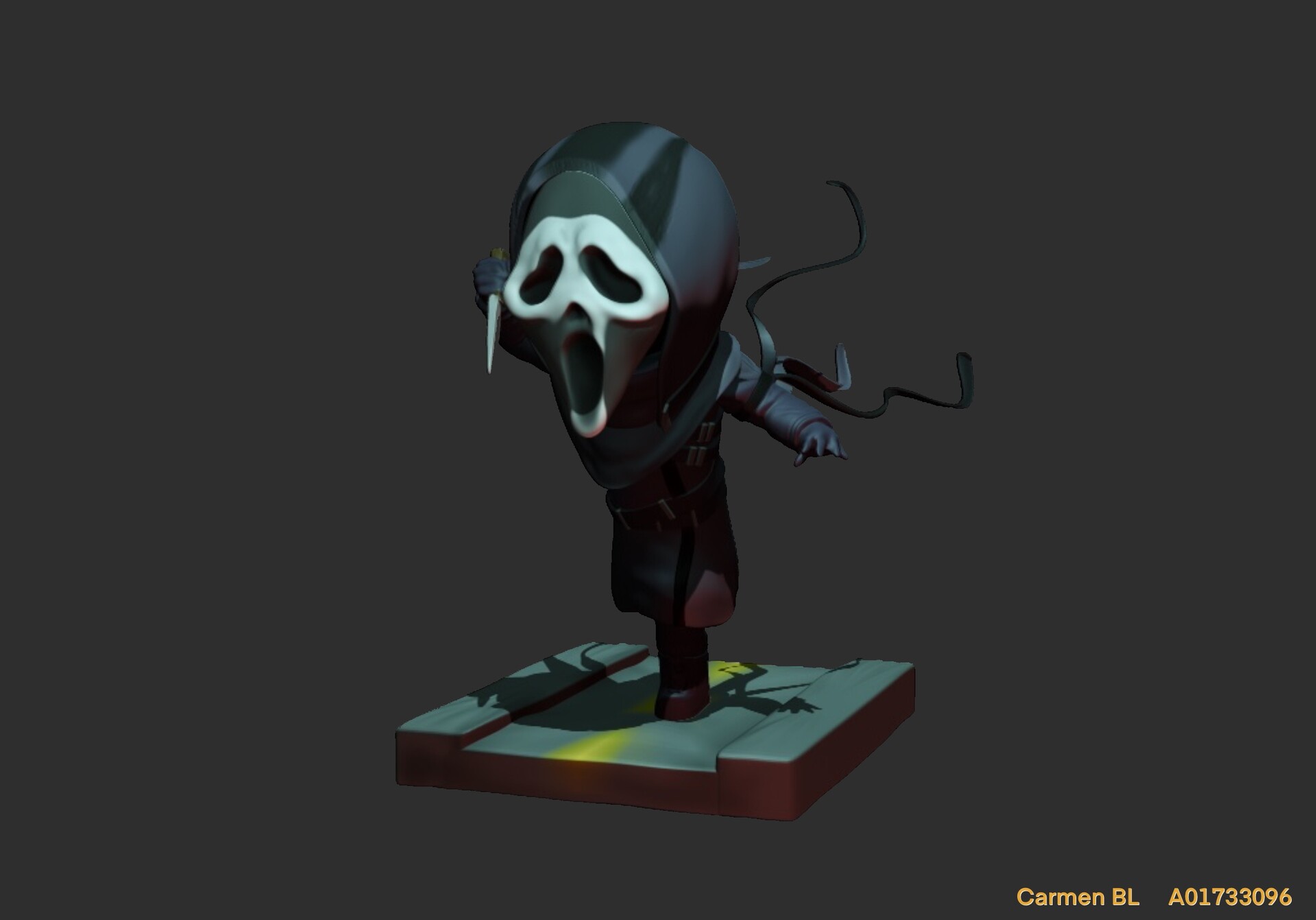 ArtStation - Ghostface 3d model