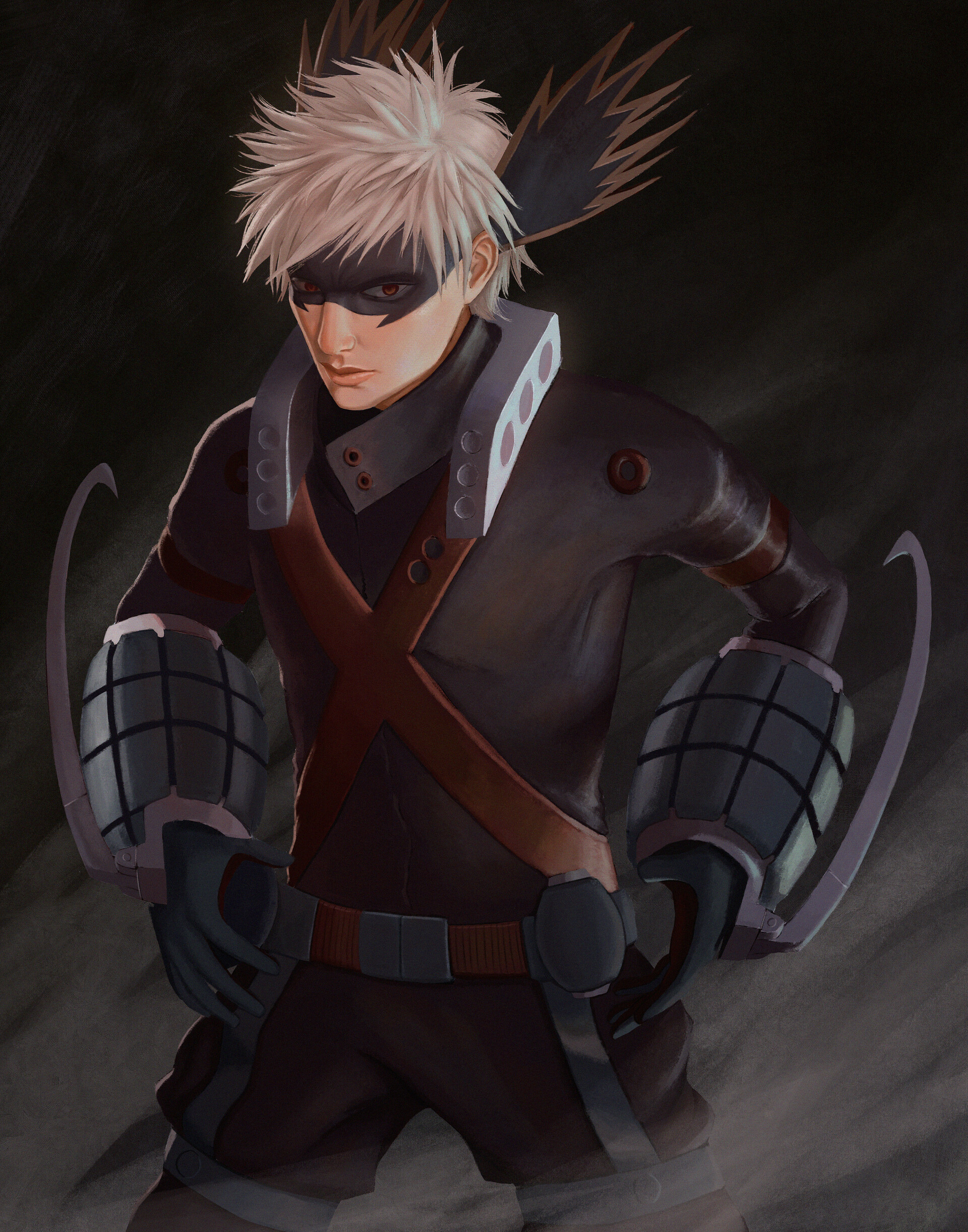 silent_block_ - Katsuki Bakugo My Hero Academia