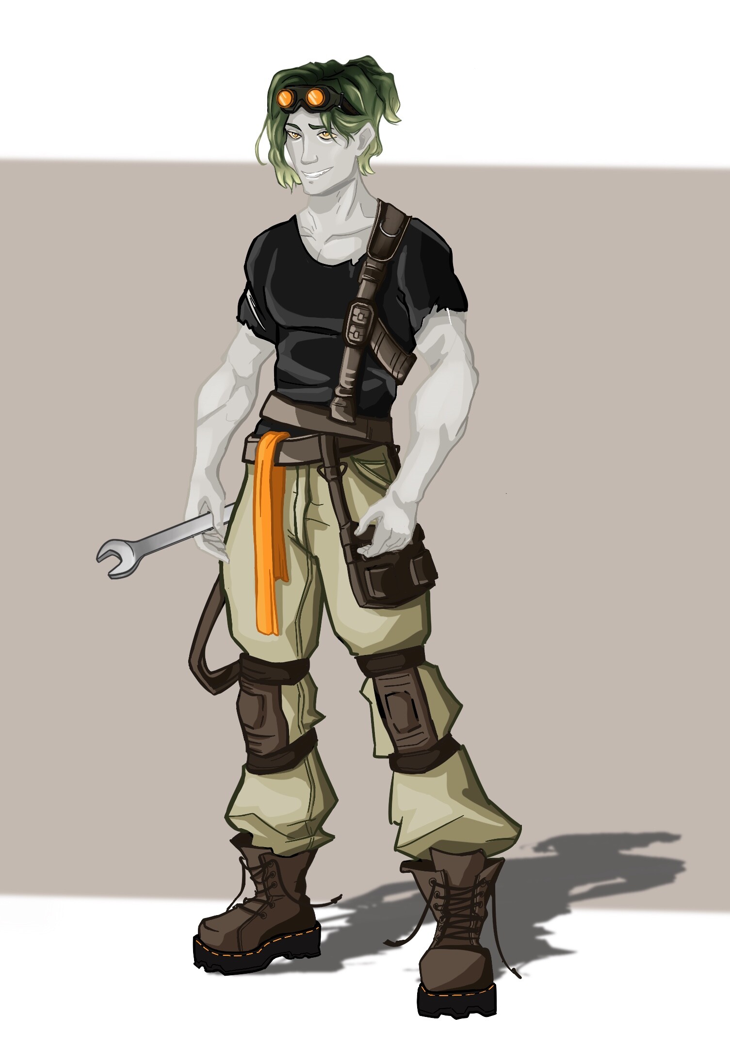 ArtStation - Character Design: Mechanic