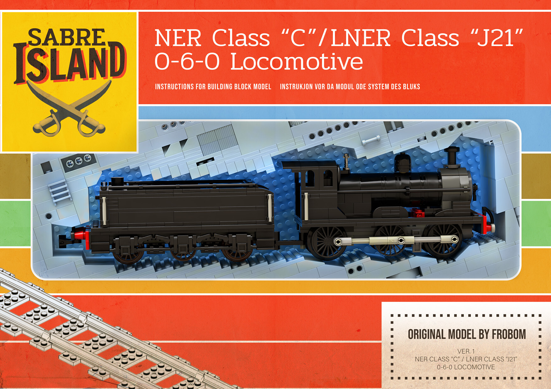 Erik Frobom - LEGO model train designs