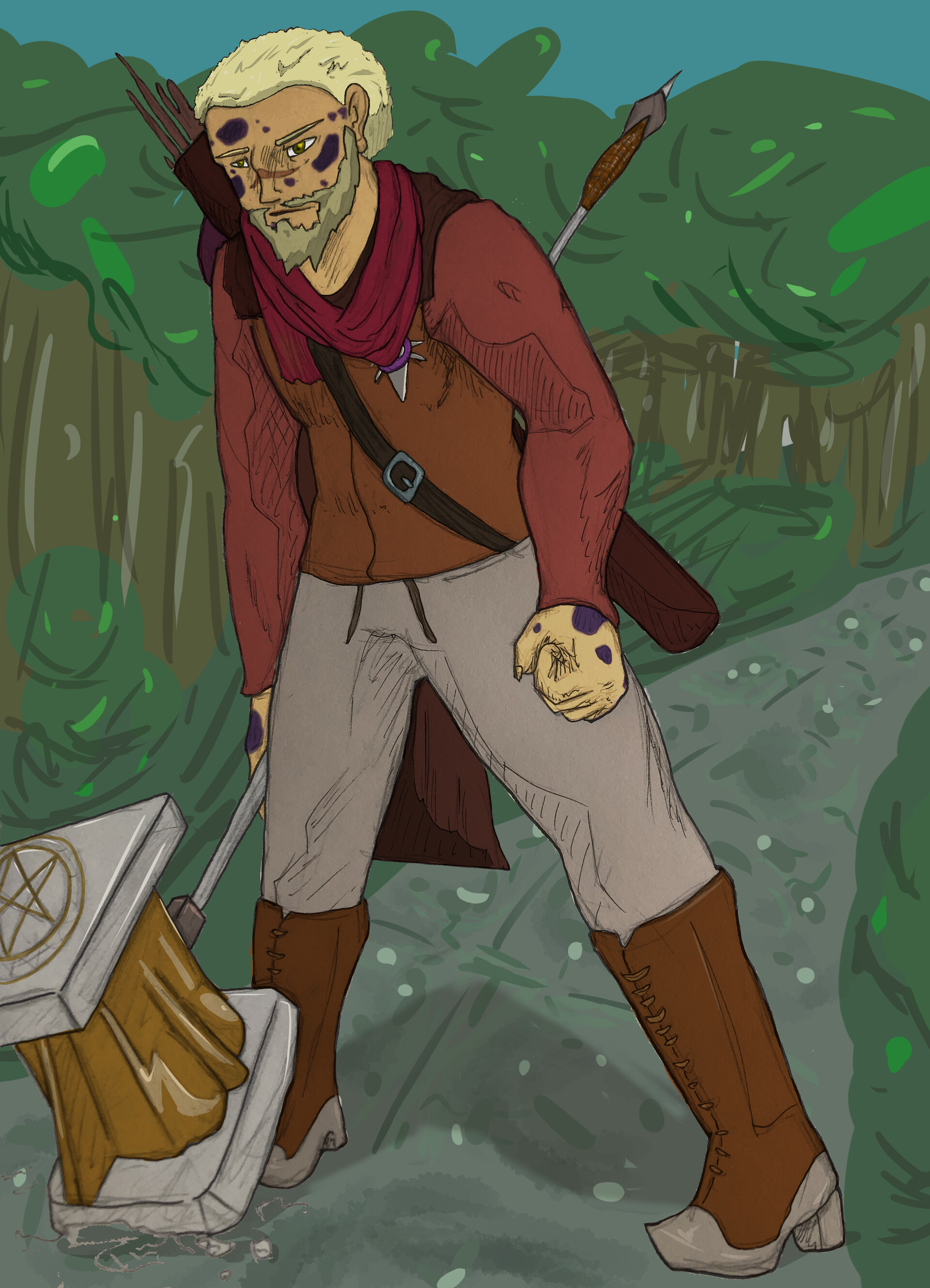 Shea Decker - Crowley Rubedo, The Roving Heir