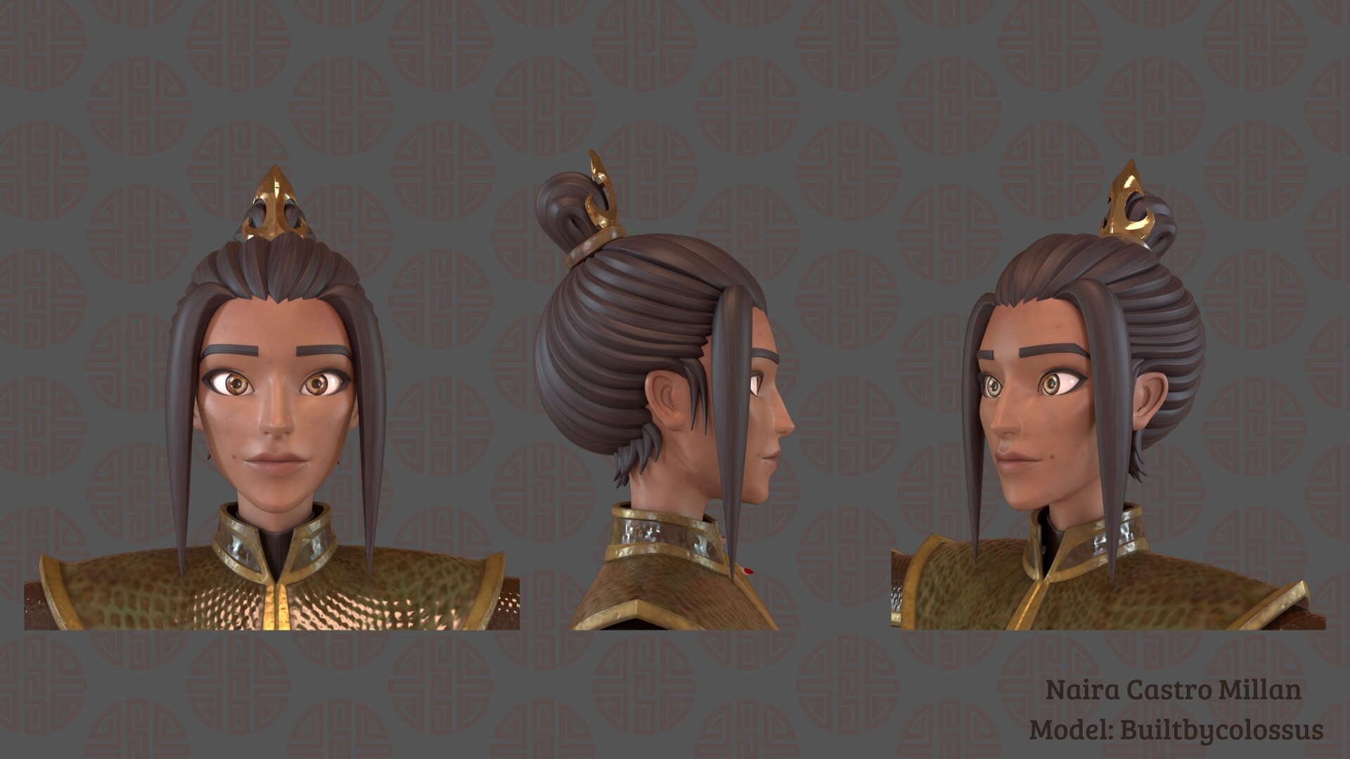 ArtStation - Character texturing