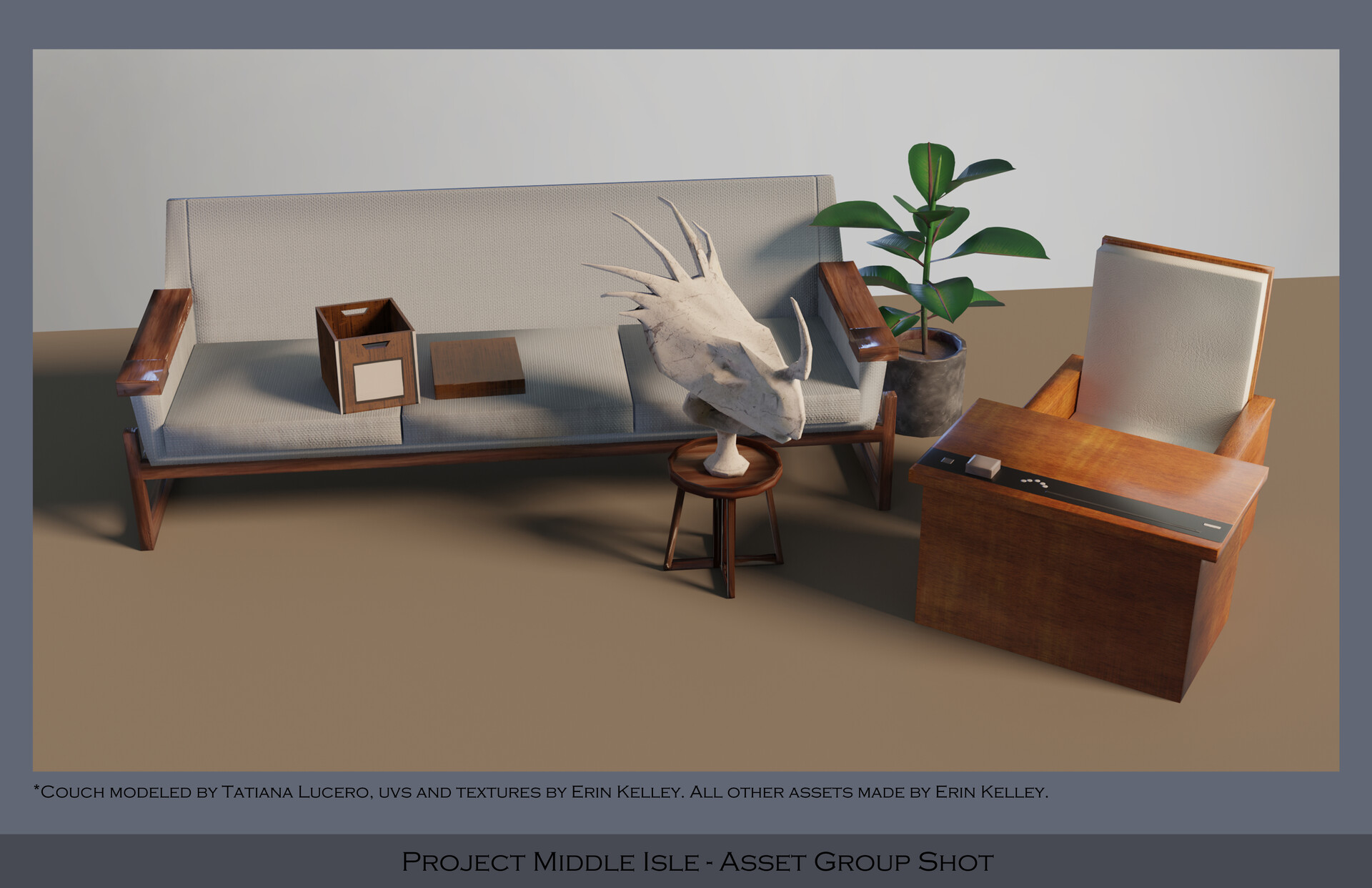 ArtStation - Project Middle Isle Envrionment Props