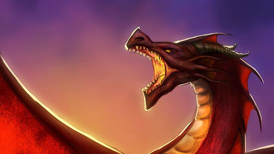 ArtStation - Dragon Speed paint