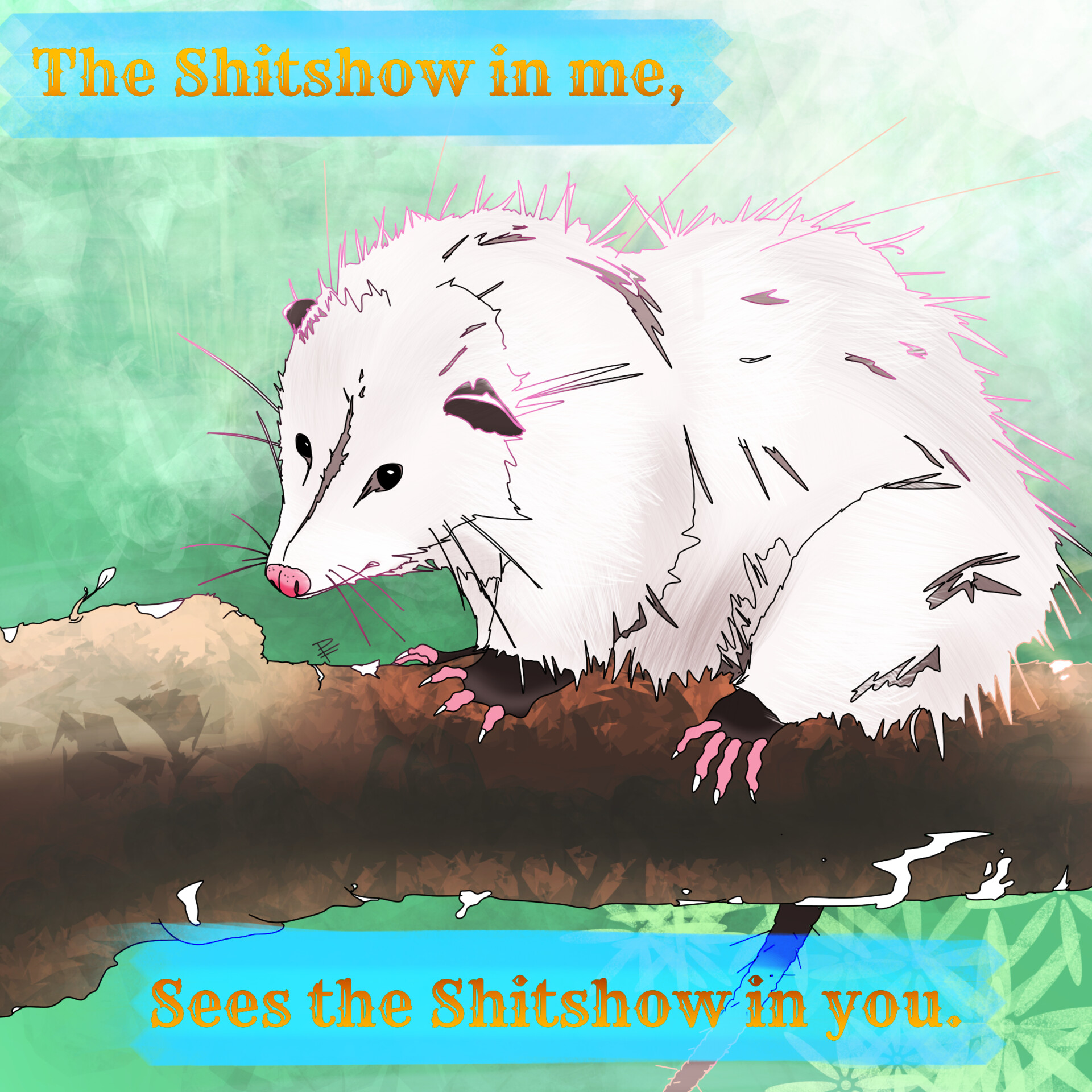 ArtStation - Motivational Opossum