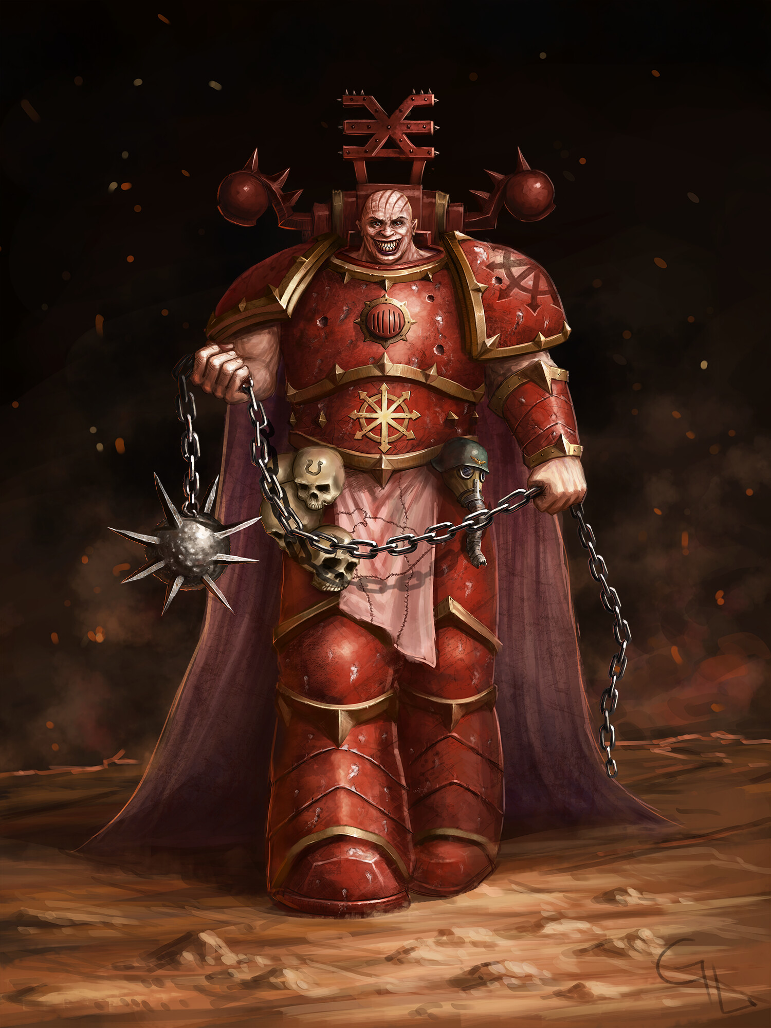 ArtStation - space marines chaos