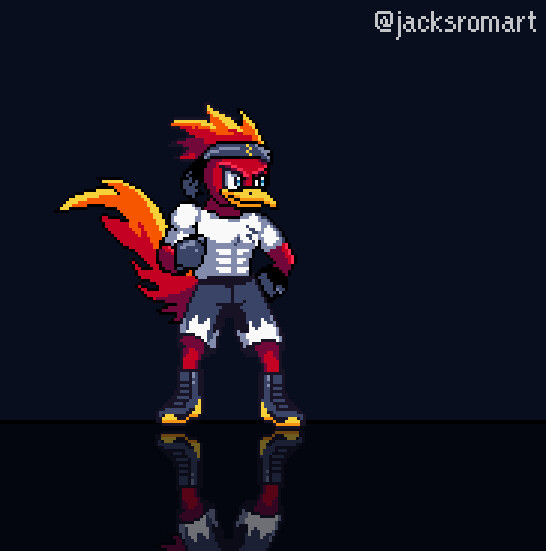 ArtStation - Character punch animation for commission