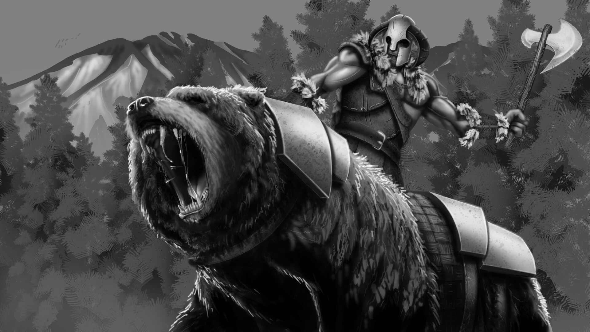 bear warrior wallpaper