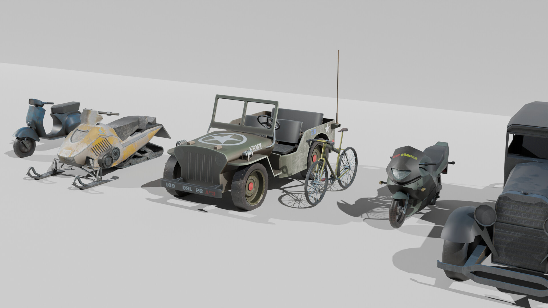 ArtStation - Battle Royale game assets