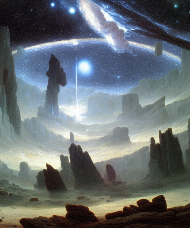 ArtStation - Distant Galaxy