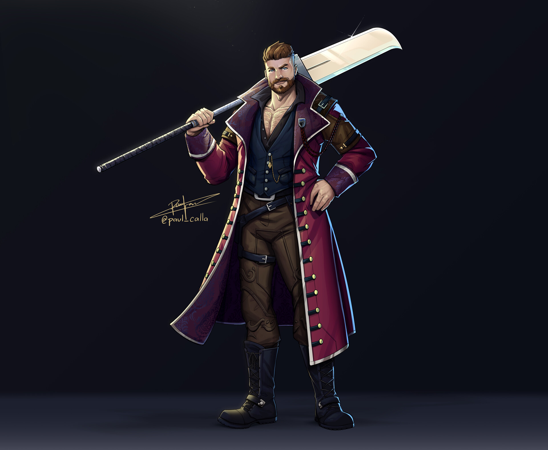 ArtStation - Character Commission: DND Barbarian