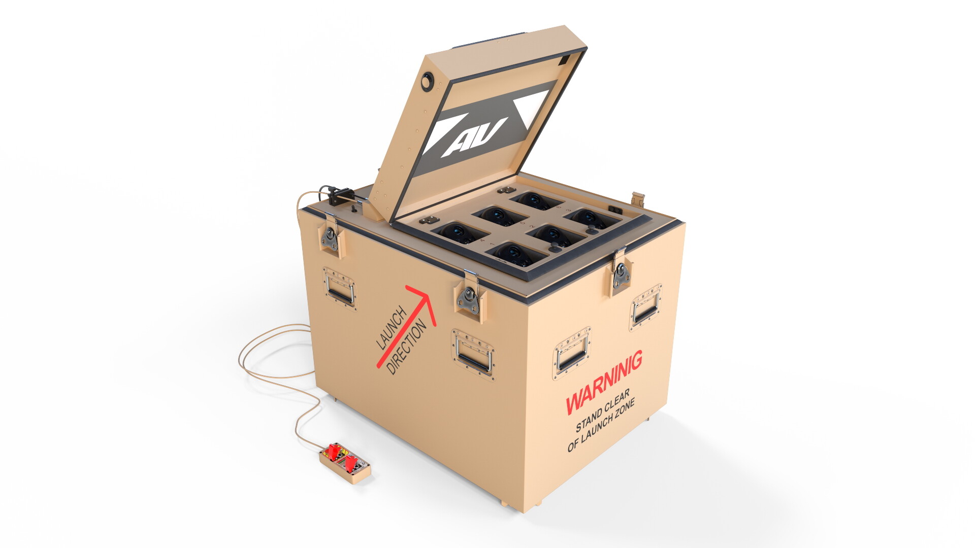 Denis Galayko - AeroVironment Multi-Pack Launcher And Switchblade 300 ...