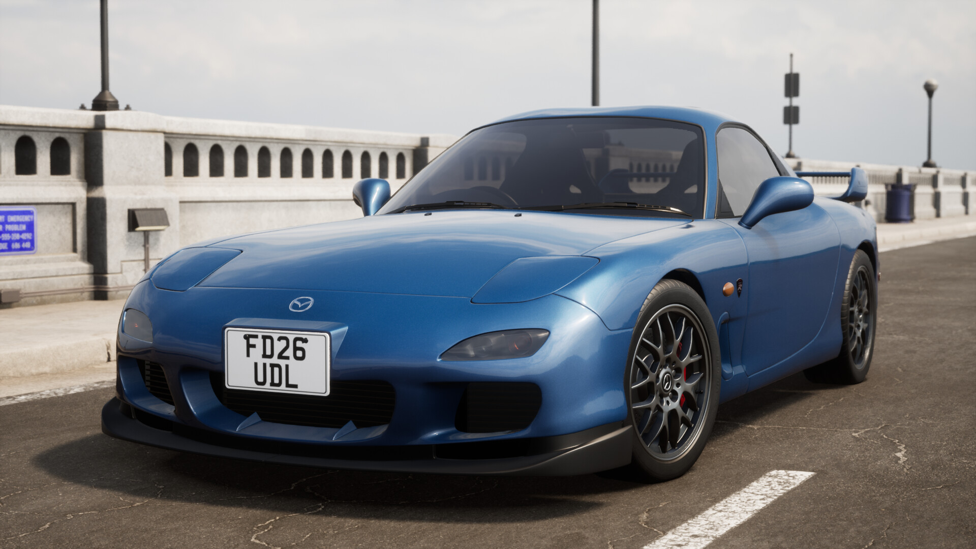 ArtStation - Mazda RX-7 Spirit R (Work in Progress)