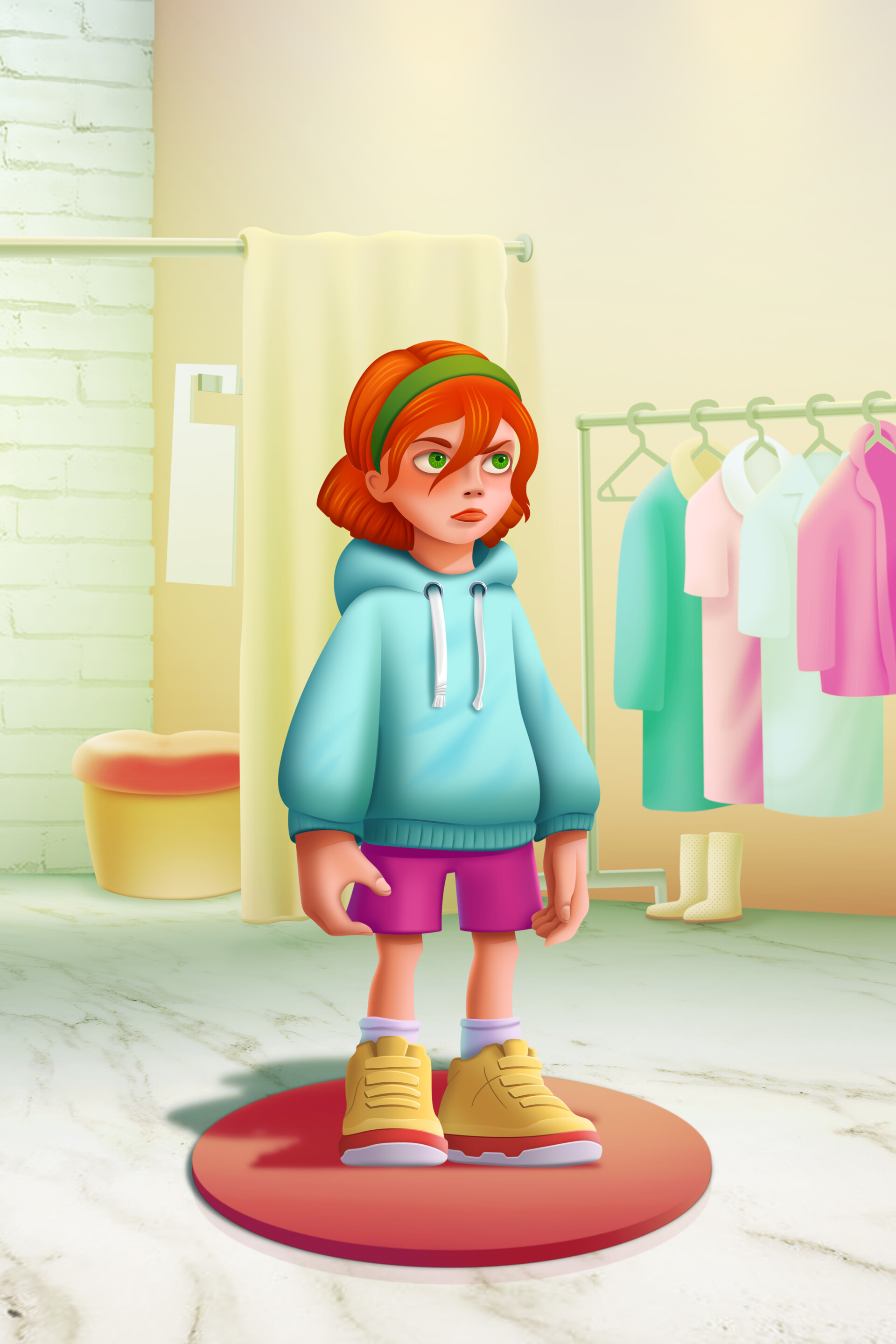 ArtStation - Girl from a game