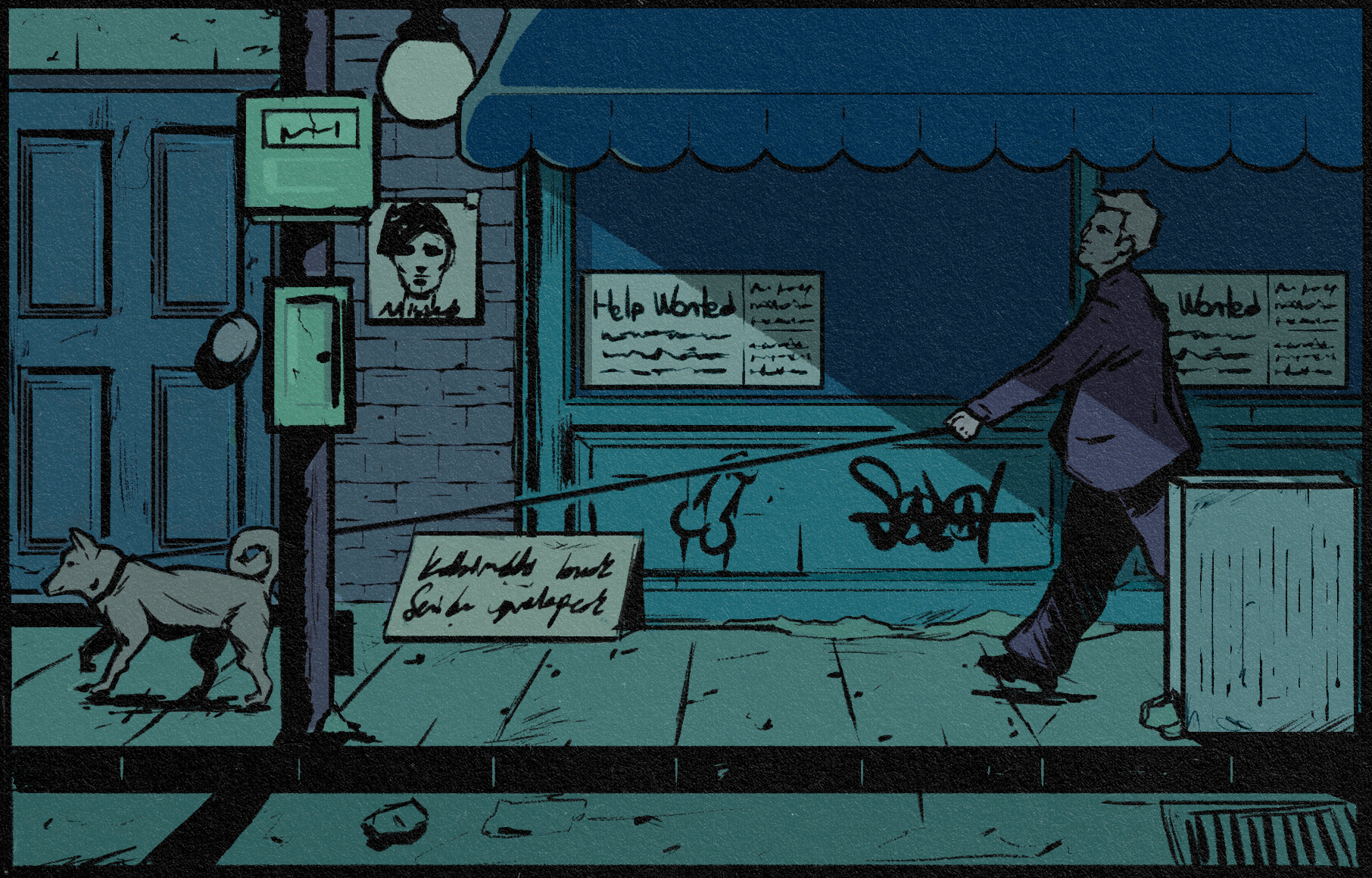 ArtStation - Night Walk