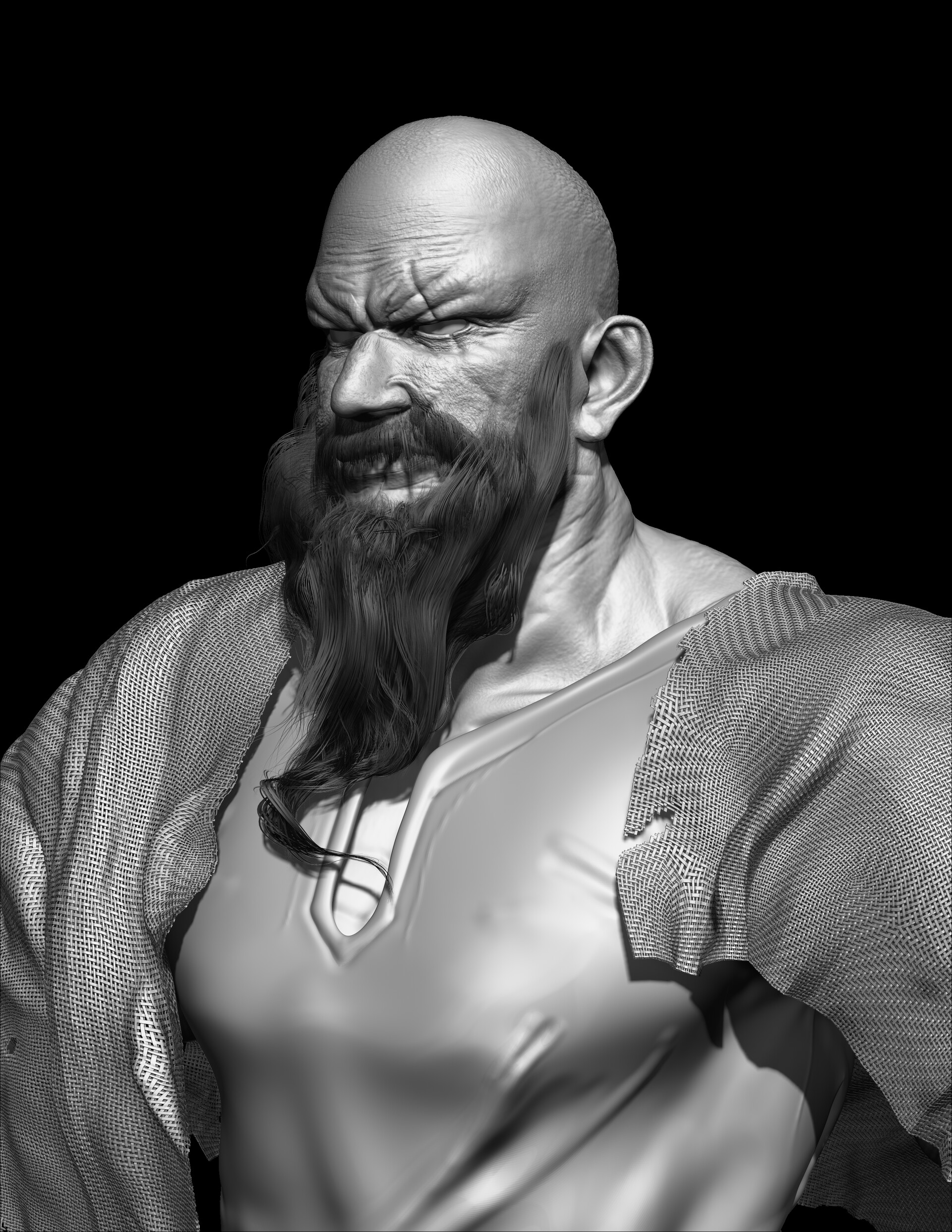 ArtStation - WIP Viking Model