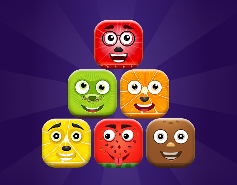 ArtStation - Fruit Characters