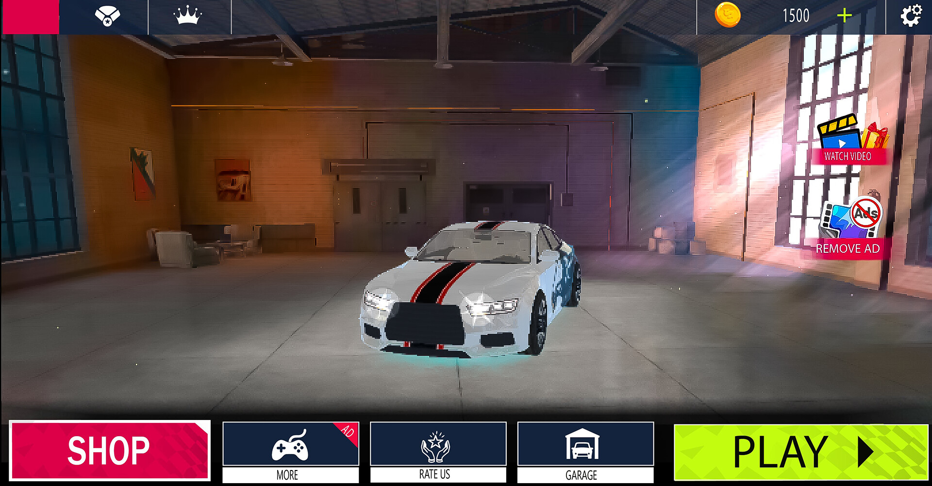 ArtStation - Car Parking Game UI design,
