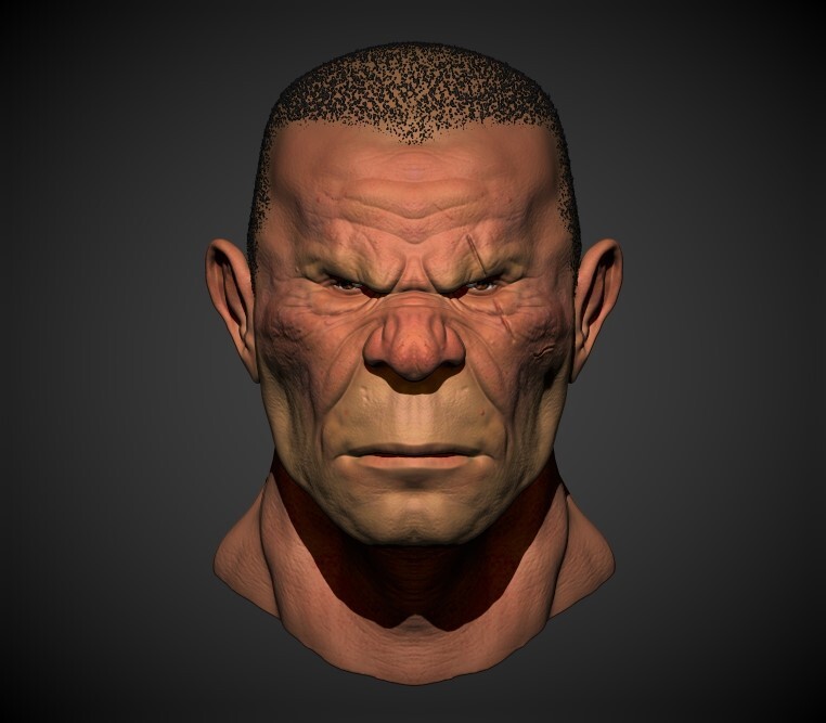 ArtStation - Giant head