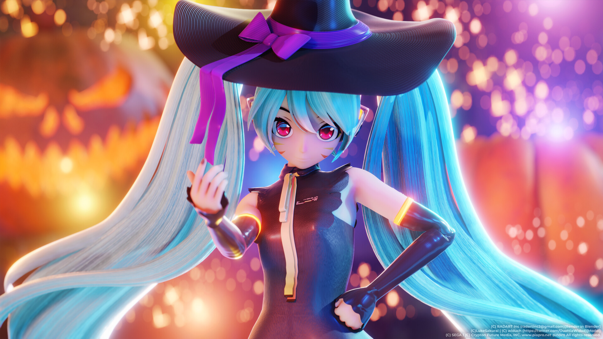 ArtStation - Halloween Hatsune Miku NT