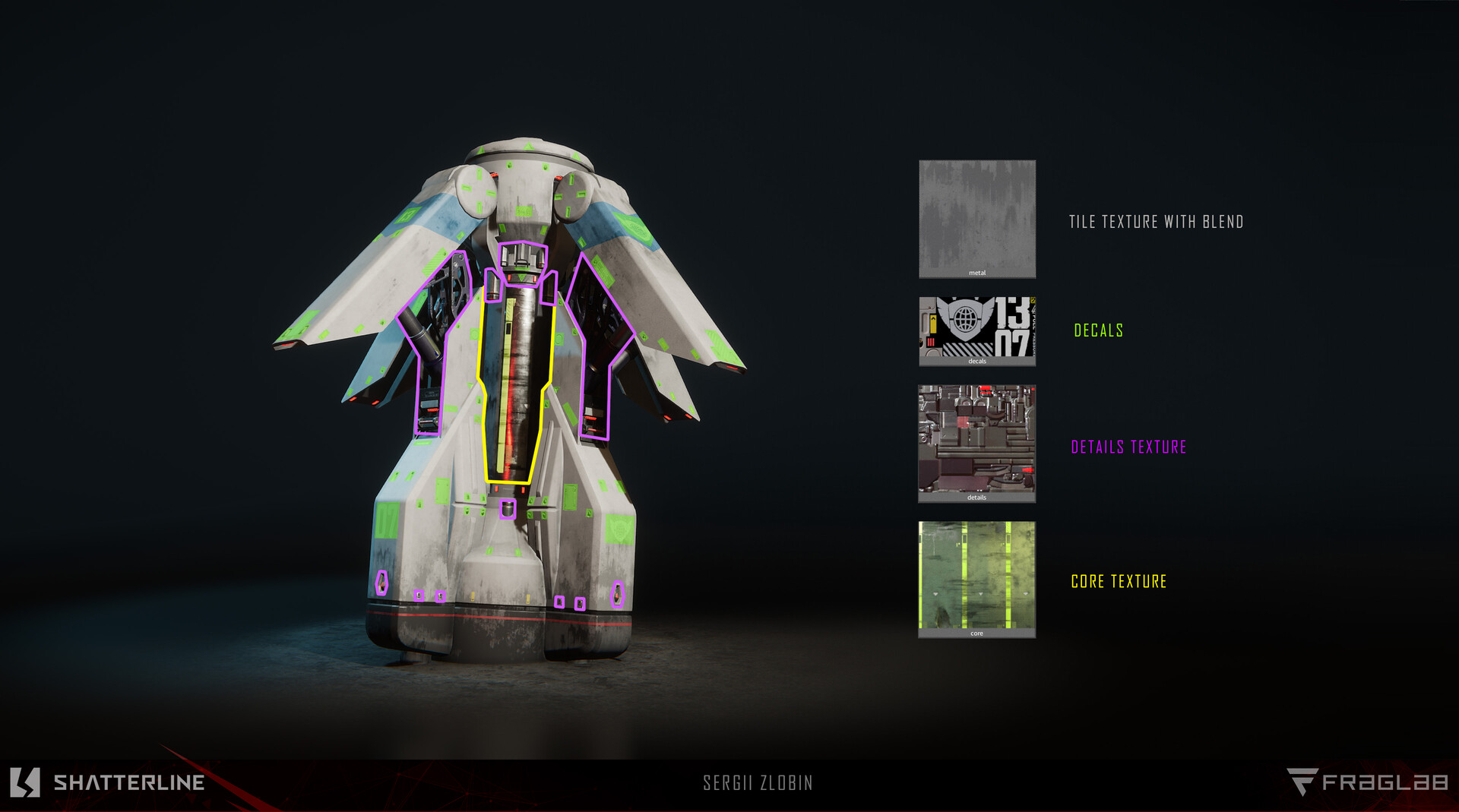 Sergii Zlobin - Shatterline - Soil Probe Device