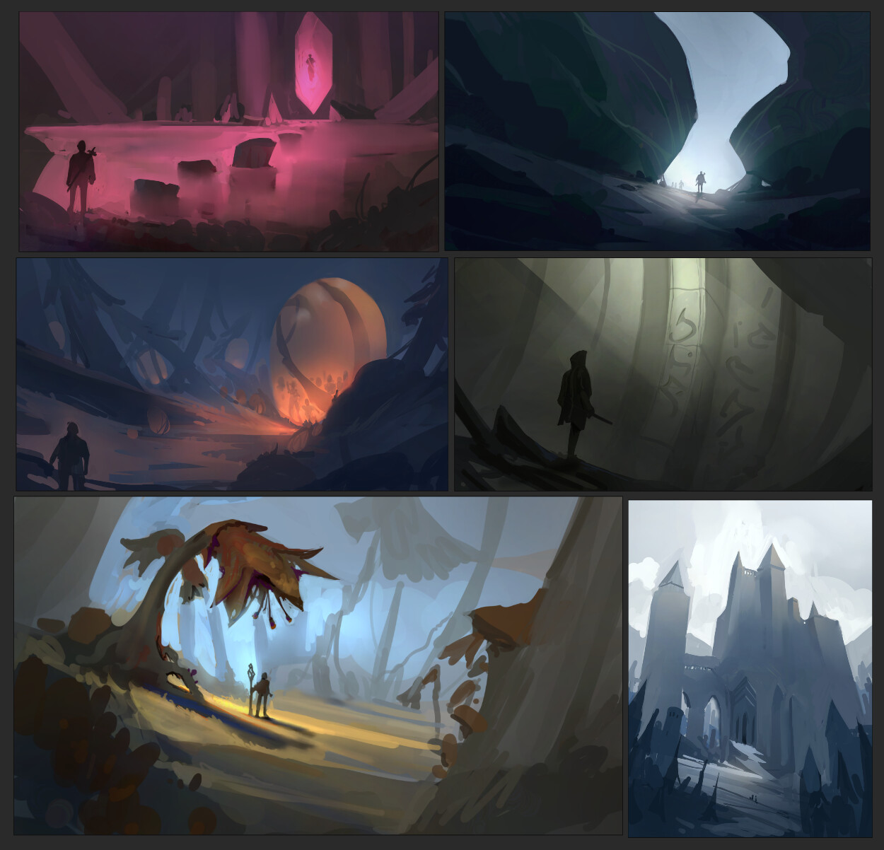ArtStation - Warm Ups & Speed-concepts