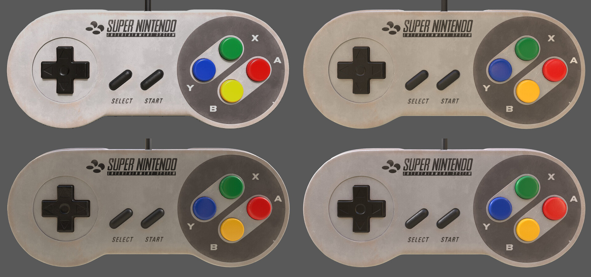 Super Nintendo Controller Buttons