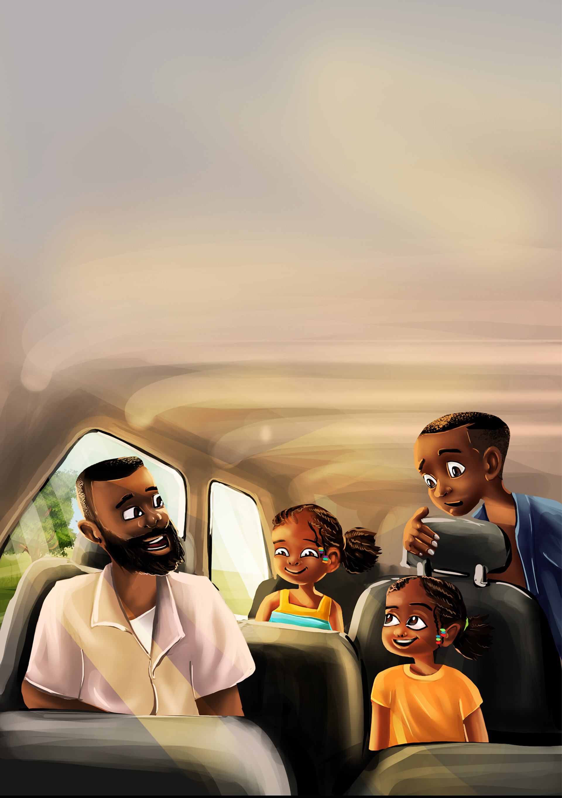 ArtStation - Ngolo series (Ngolo's Best Holiday, Book 12 illustrations ...