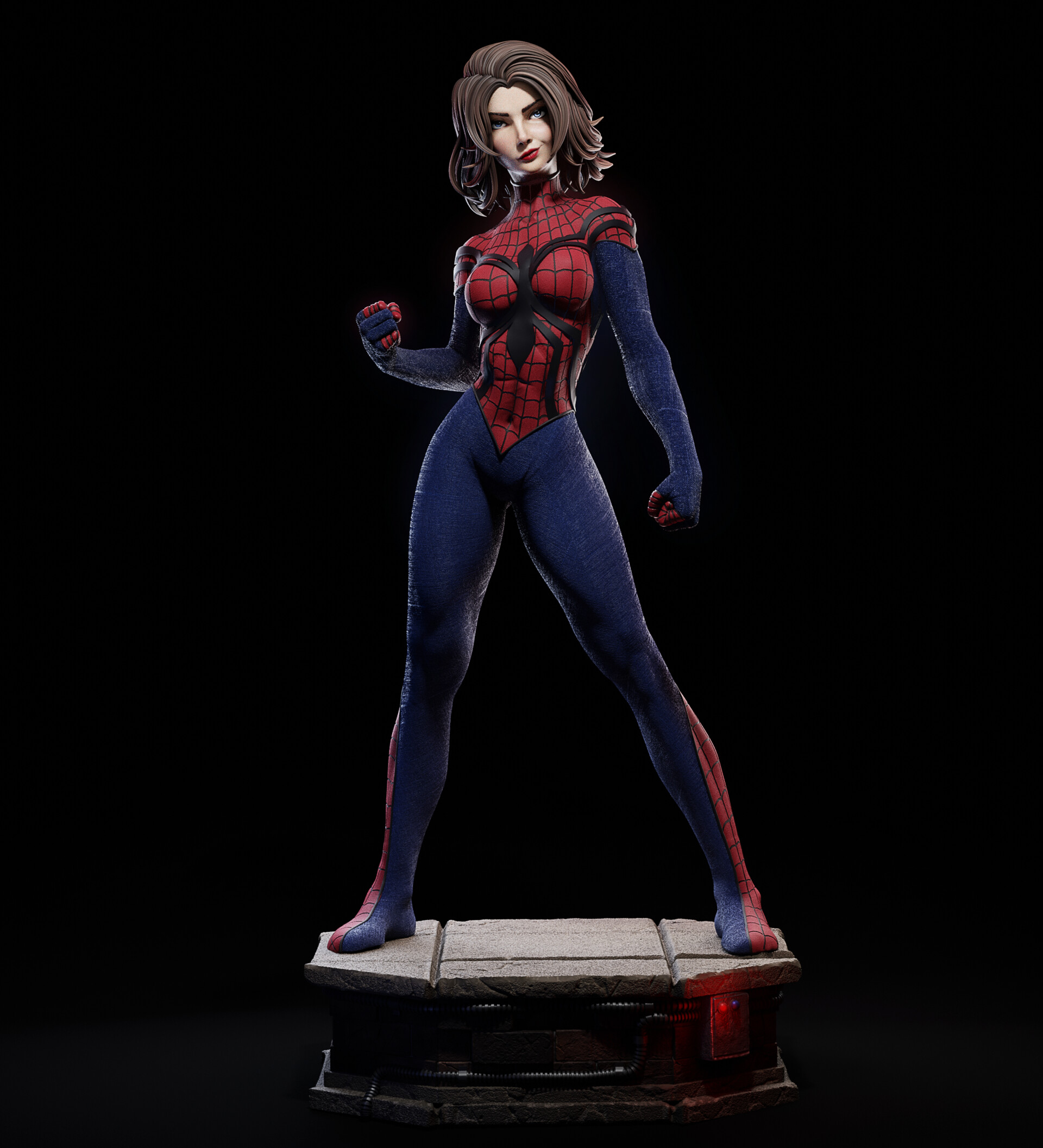 ArtStation - Spider-Girl Statue