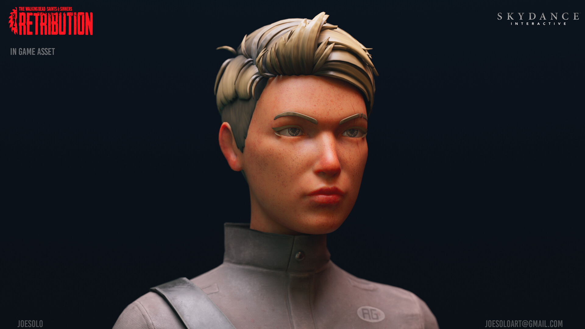 Joe Solo - TWD Saints and Sinners Chapter 2 - Sable Low Poly- 2022