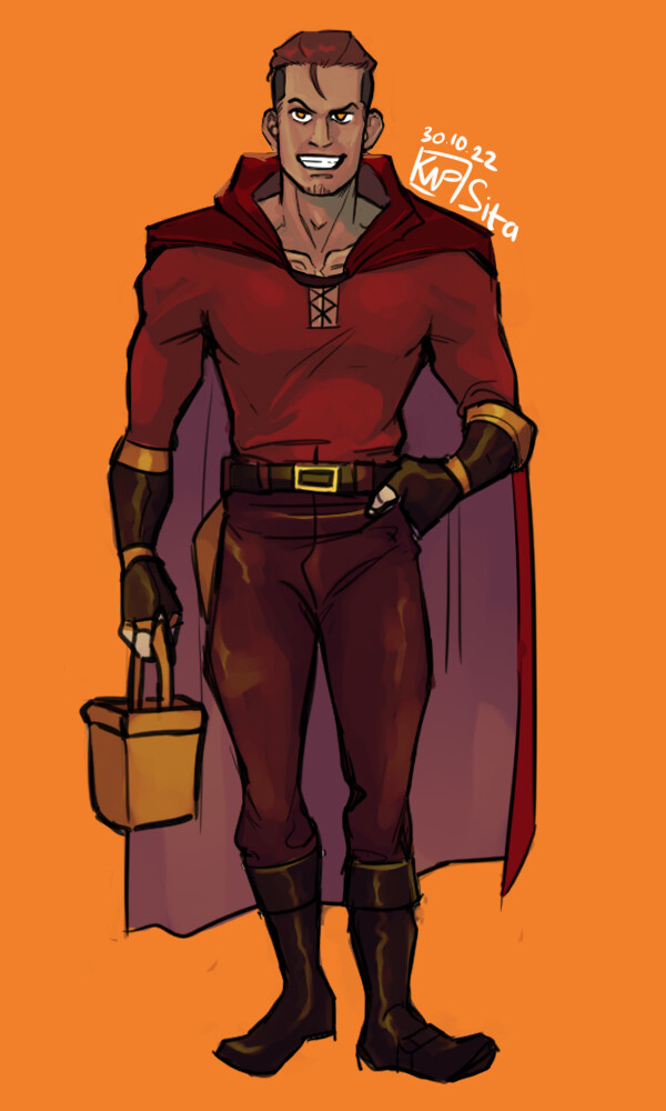 ArtStation - Happy Halloween - OC Raka Nandana