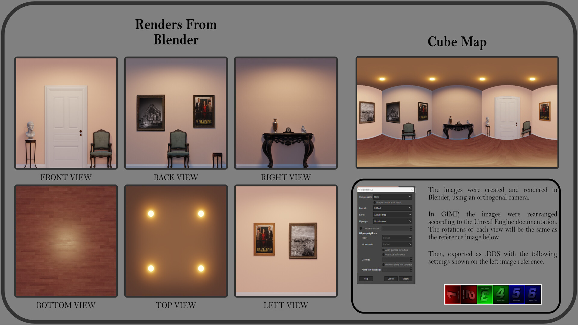 Fernando Zetter - Studie Fake Interior Cube Mapping