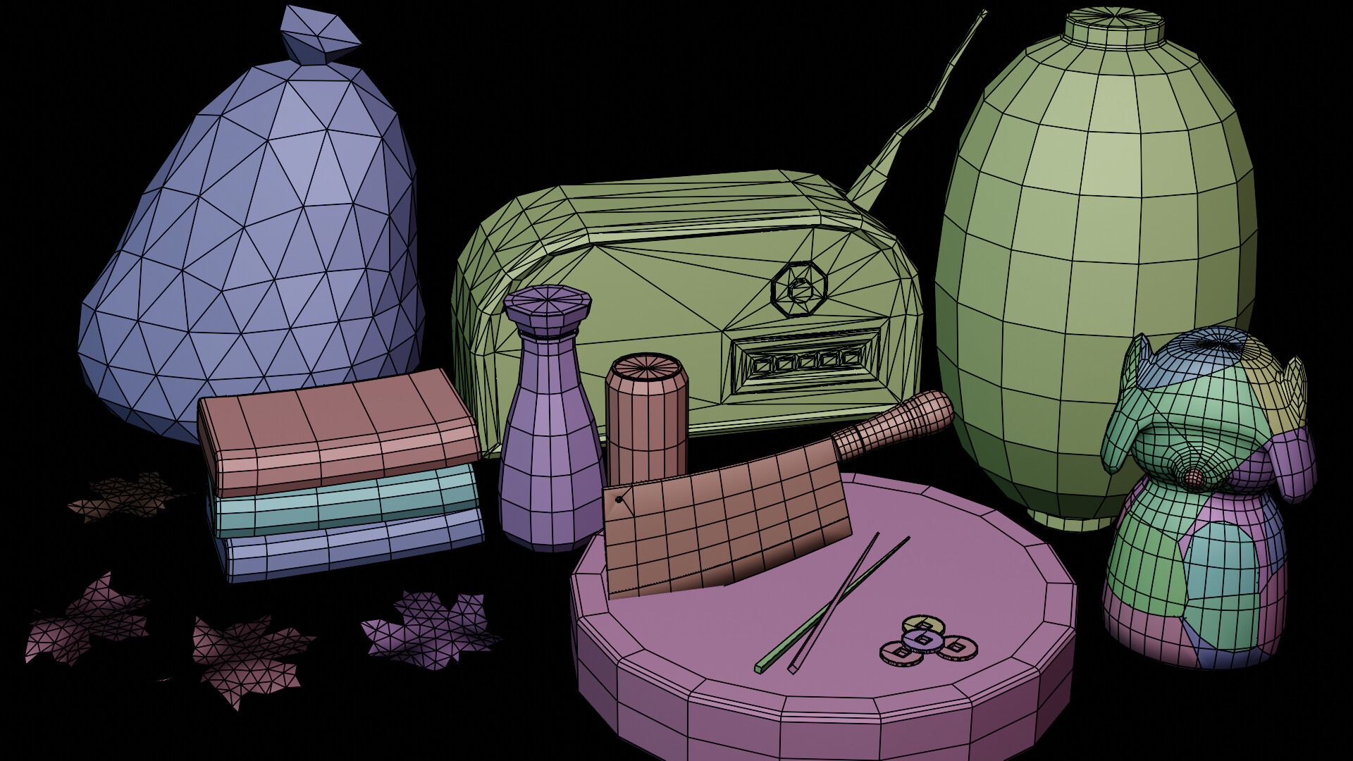 Tanner J. Gohl - Ramen Rush Prop Assets & VFX