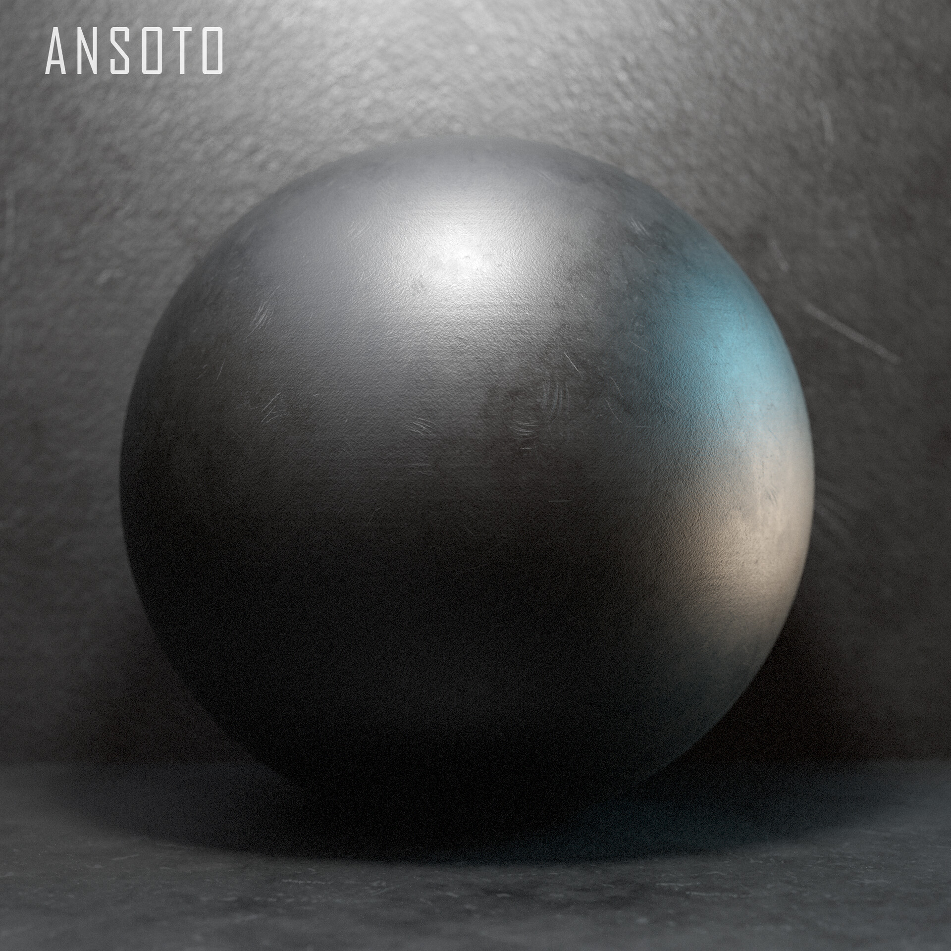 ArtStation - PBR Worn Plastic Material