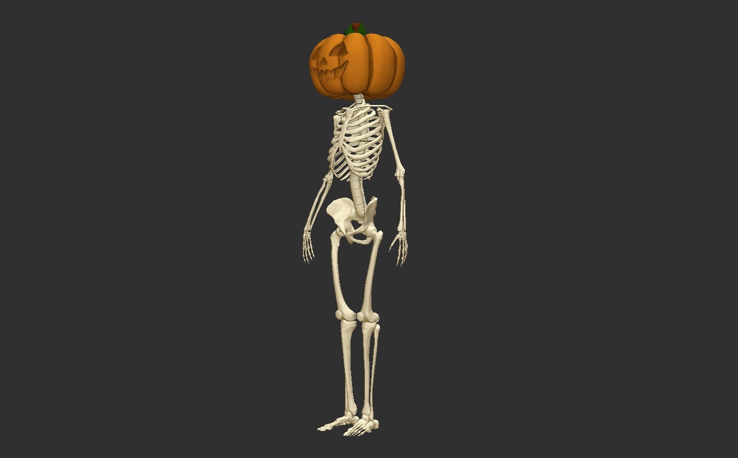 ArtStation - Pumpkin Man