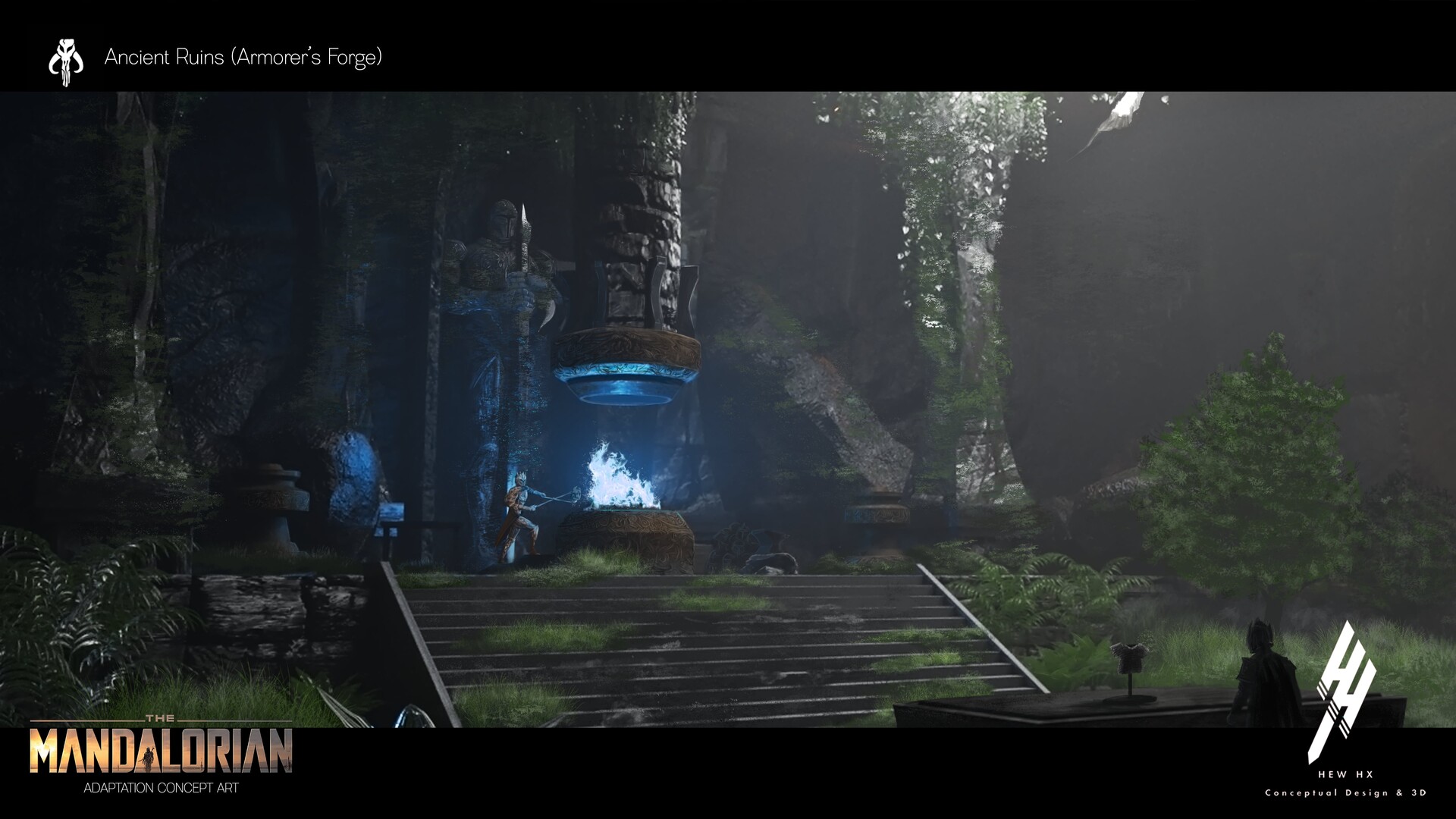 ArtStation - Environment Design: The Mandalorian (Adaptation Concept Art)