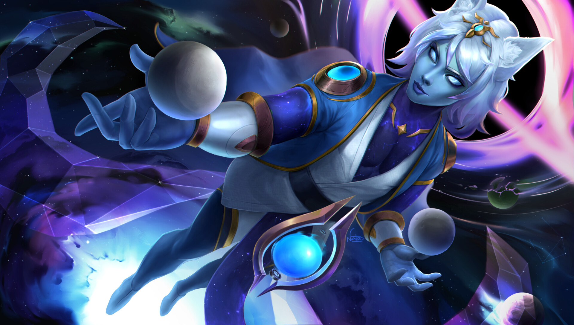 ArtStation - Masumi DnD Character Splash Illustration