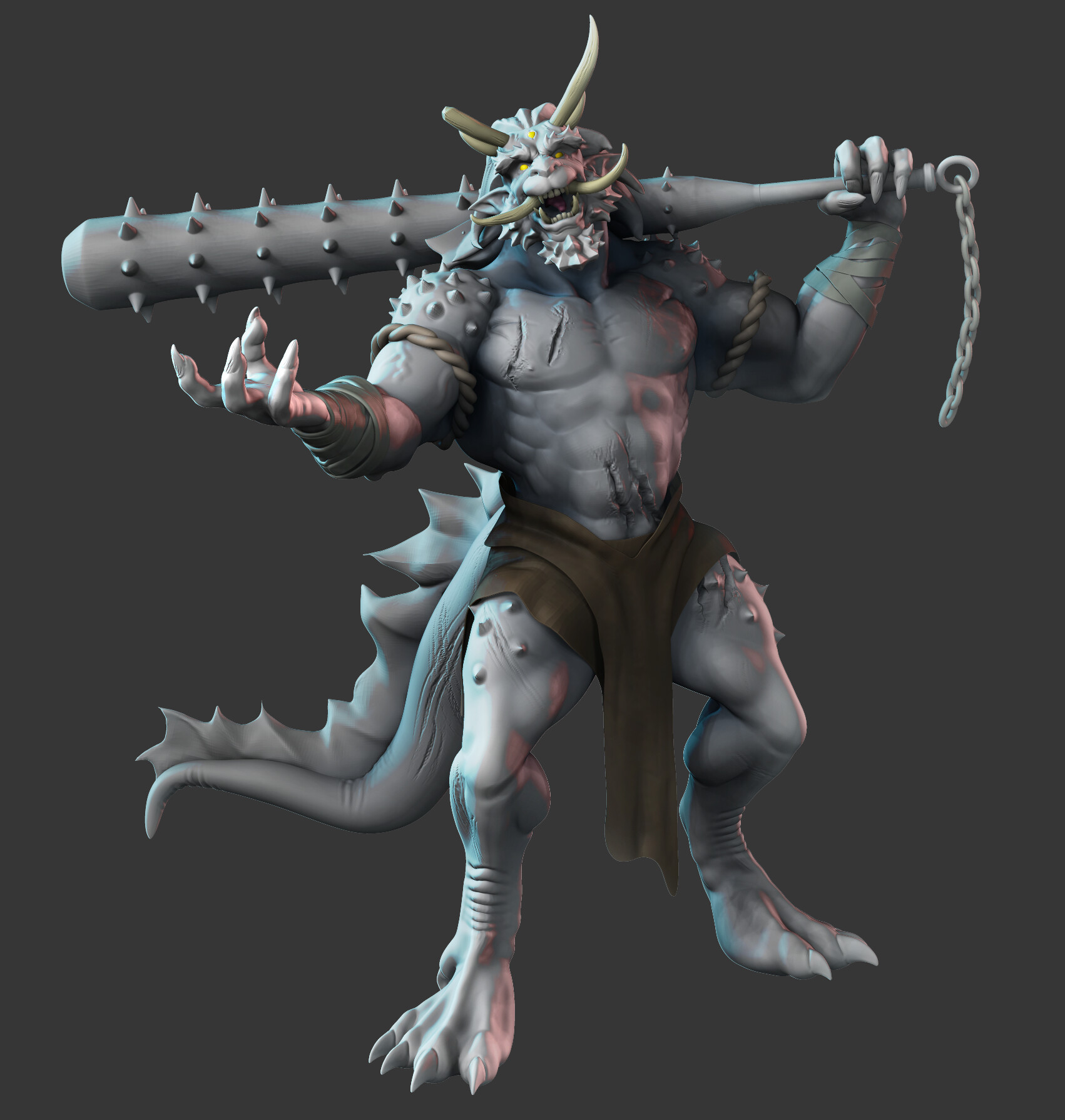 ArtStation - ONI WARRIOR