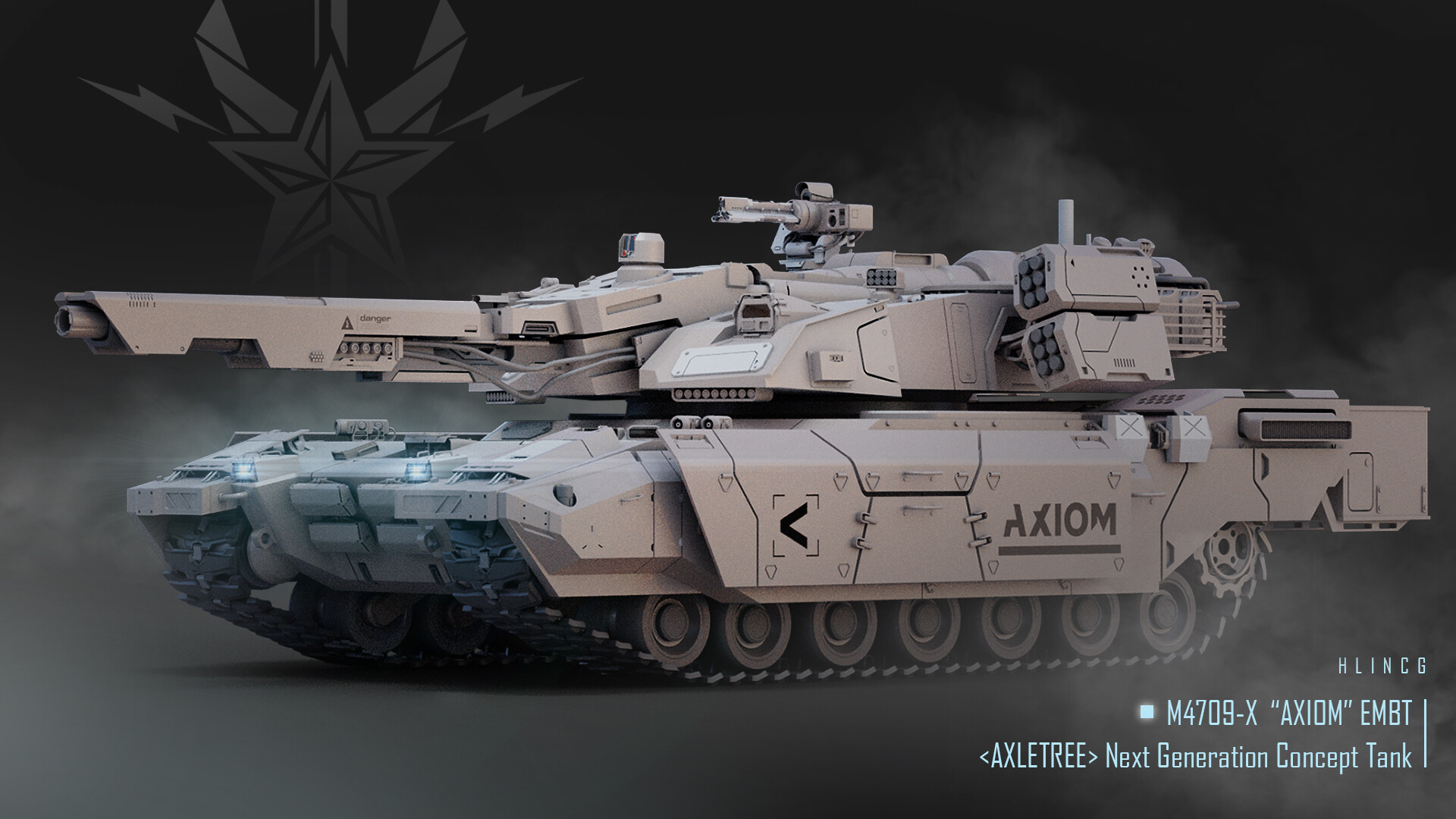 LIN - M4709-X“Axiom” MBT 3D concept