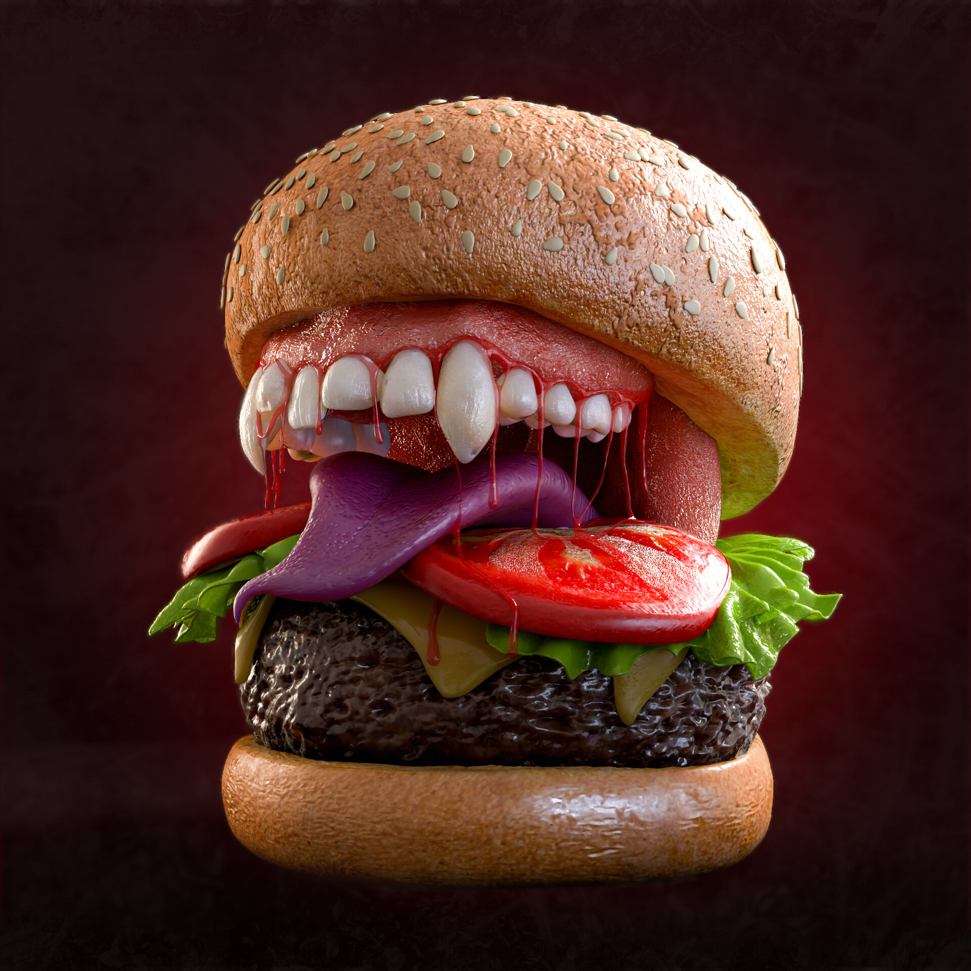ArtStation - Monster Burger