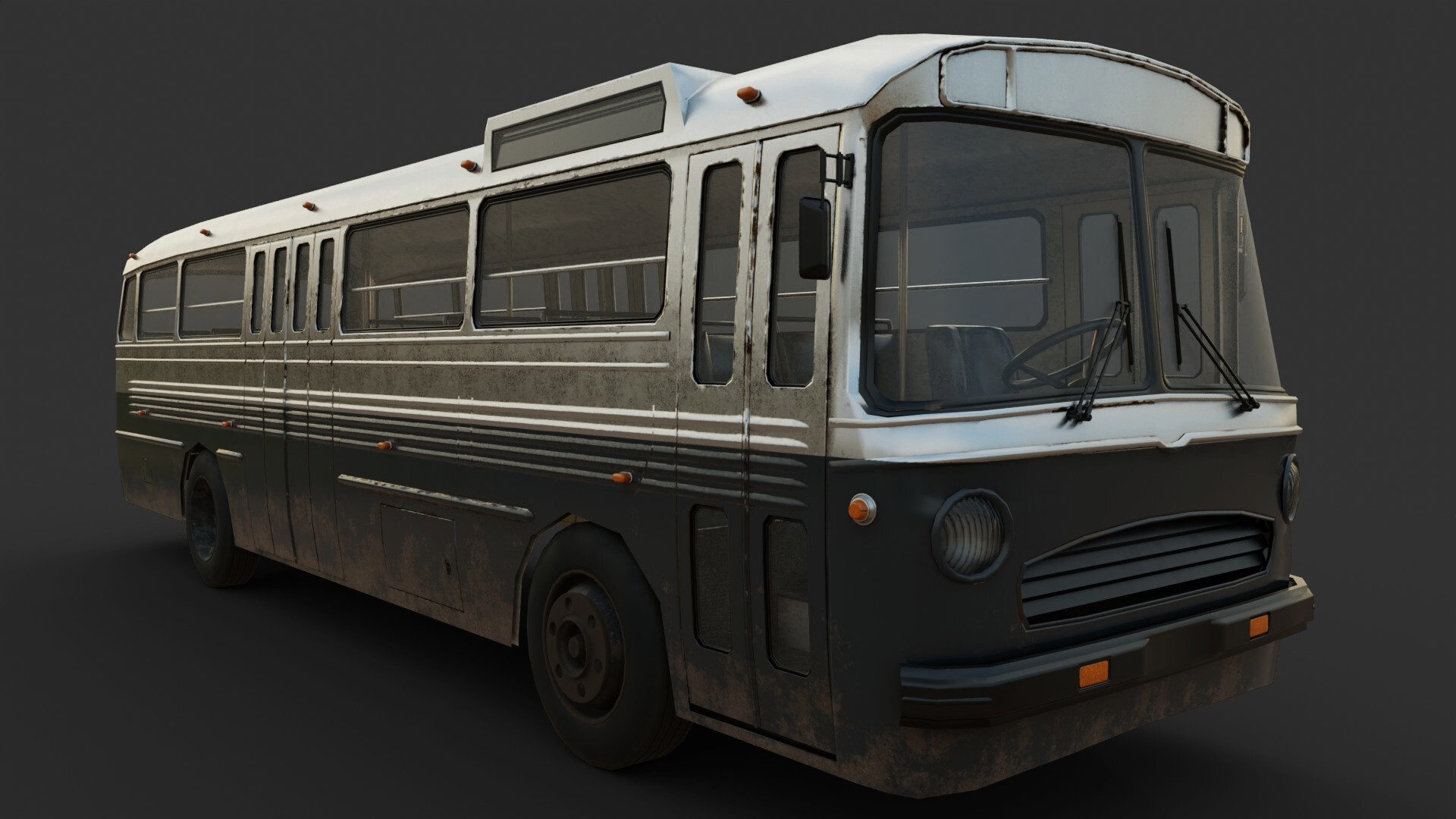 ArtStation - old bus